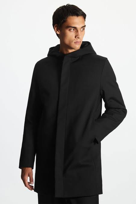 COS Padded Parka Coat black, Men's Fashion, Coats, Jackets and ...