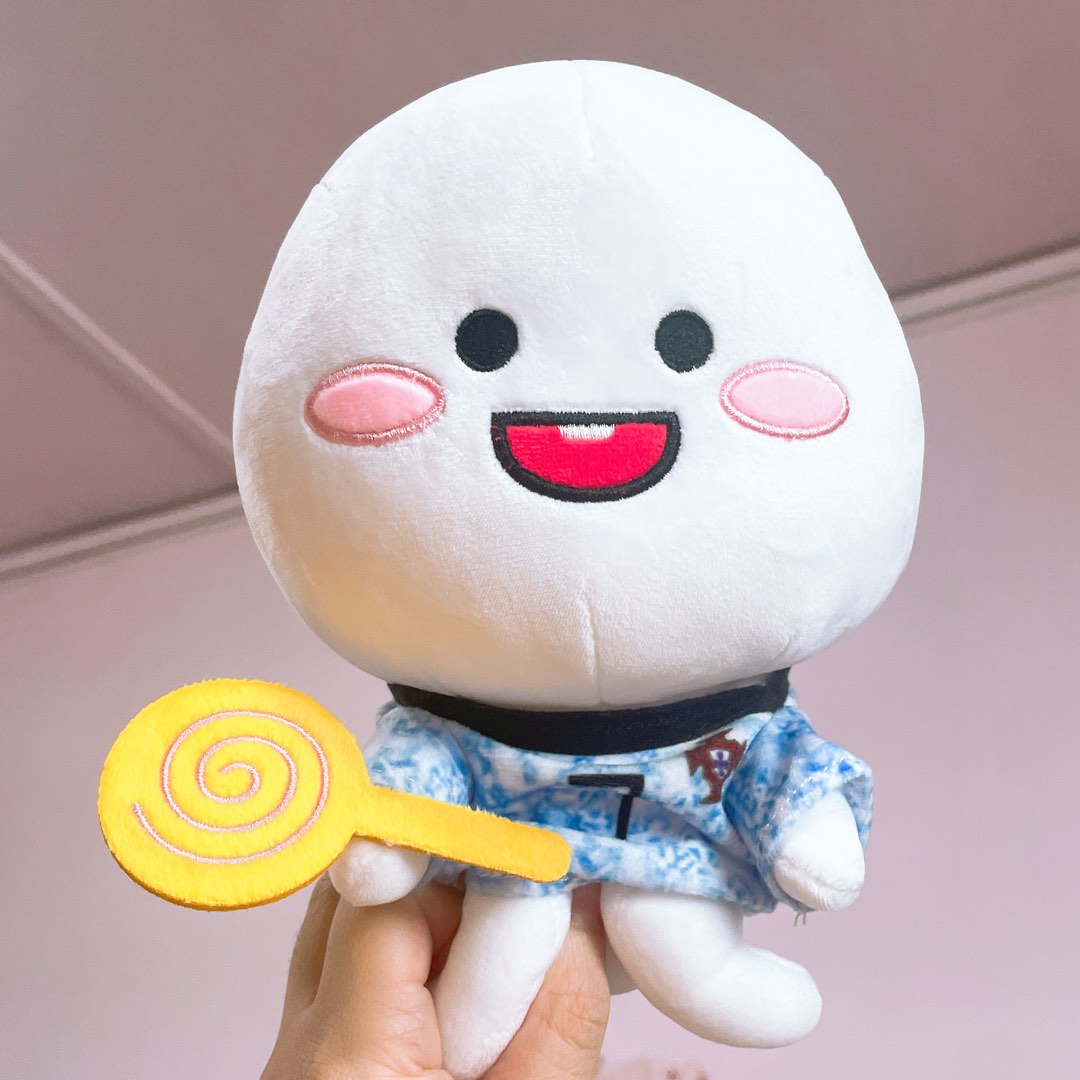 Cute Soft Toy With Clothes and Lollipop - Ronaldo Soccer - about 20 cm ...