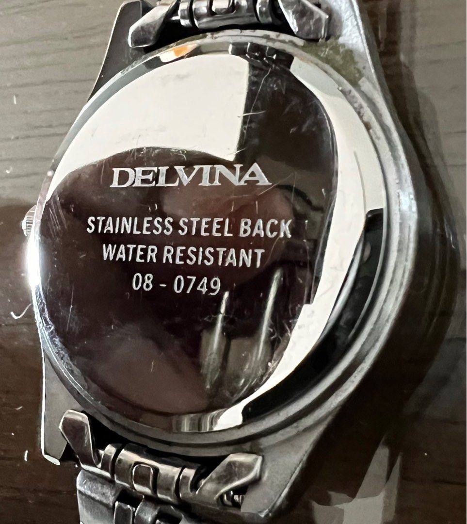 Delvina Quartz ladies watch, Women's Fashion, Watches & Accessories ...