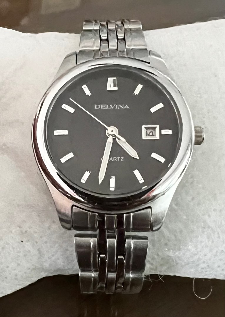 Delvina Quartz ladies watch, Women's Fashion, Watches & Accessories ...
