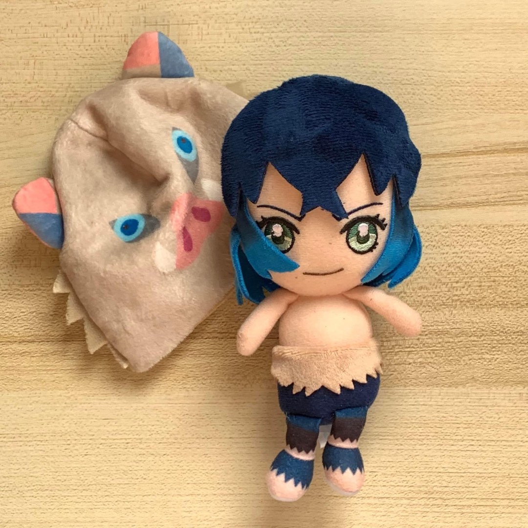demon slayer ds inosuke plush, Hobbies & Toys, Toys & Games on Carousell