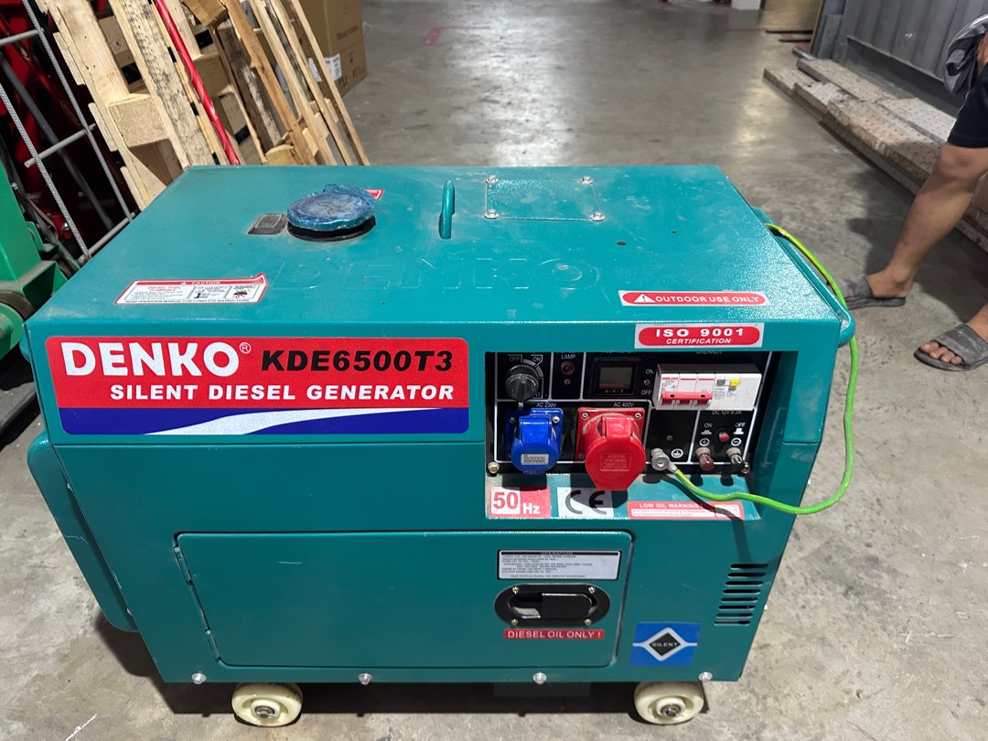 Denko Silent Diesel Generator for Rent, Everything Else on Carousell