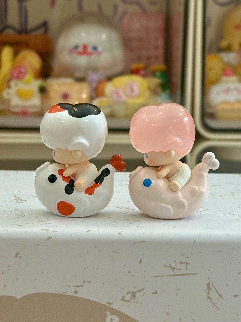 Dimoo Good Luck (Secret) + Dimoo Peach Pink - Koi Pop Bean | POPMART ...