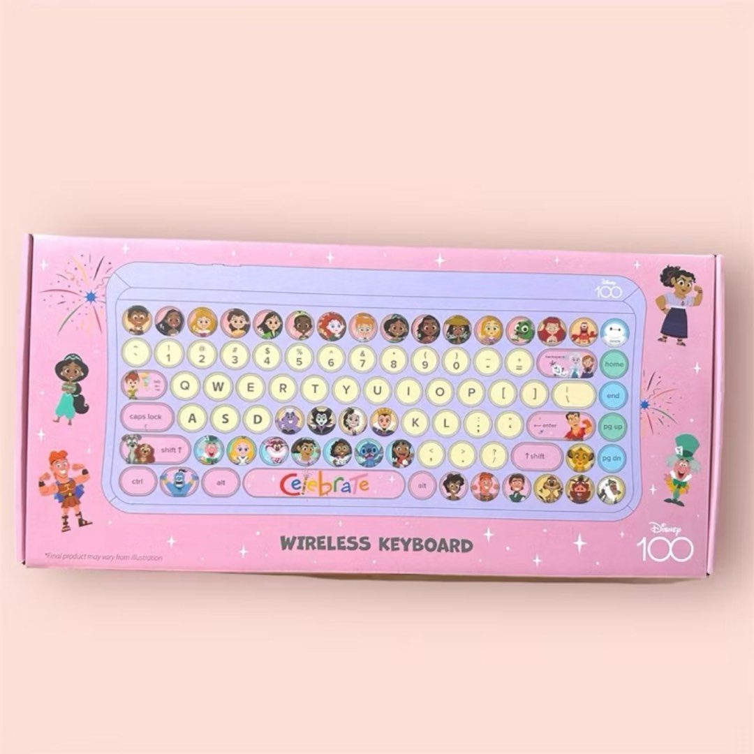 Disney 100 wireless keyboard, Computers & Tech, Parts & Accessories ...