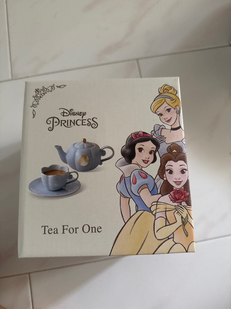 Disney princess teapot and teacup set, Furniture & Home Living ...