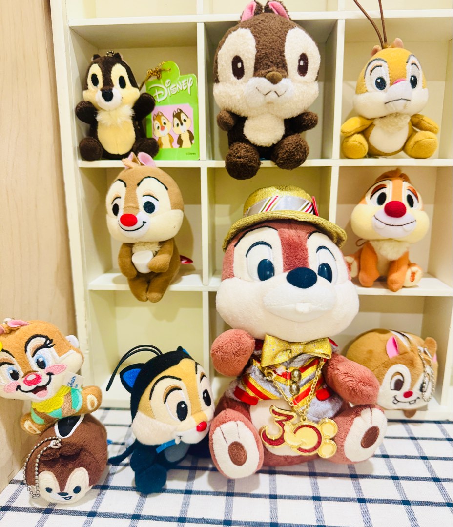 Disney's Chip and Dale plush combo, Hobbies & Toys, Toys & Games on ...