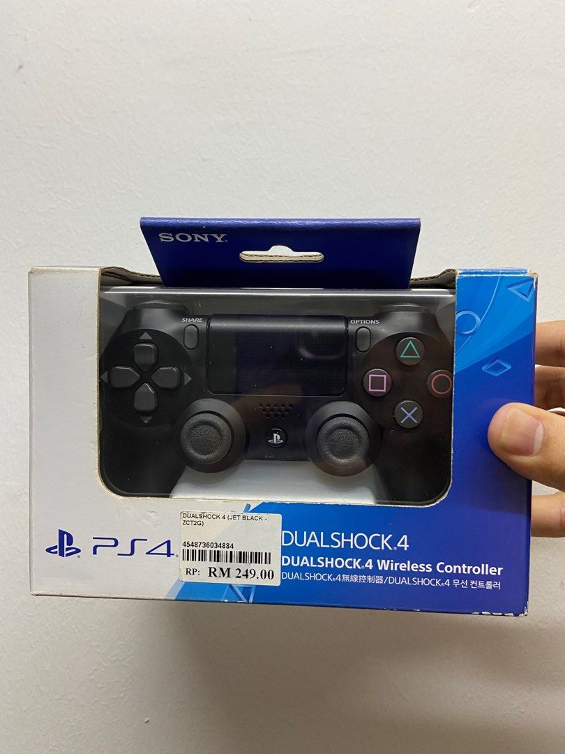 DS4 JET BLACK V2 100% ORIGINAL (CONTROLLER PS4) WITH ORIGINAL BOX ...