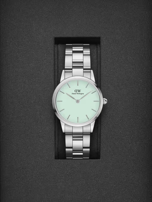 [DW] Iconic Link Pastel Green, Women's Fashion, Watches & Accessories ...