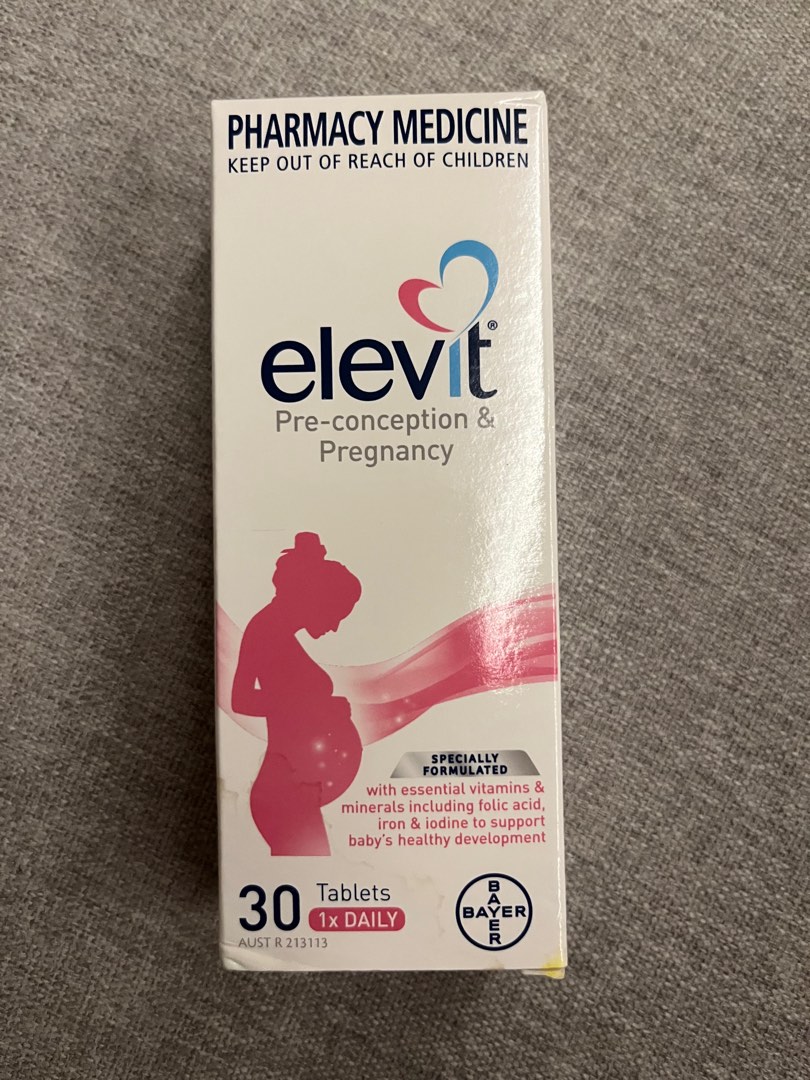 Elevit pre-conception & pregnancy, Health & Nutrition, Health ...