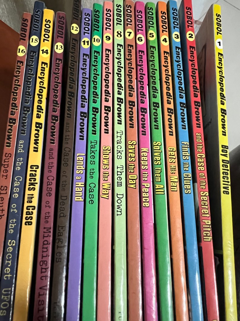 Story books/Encyclopedia Brown ( Boy Detective), Hobbies & Toys, Books ...