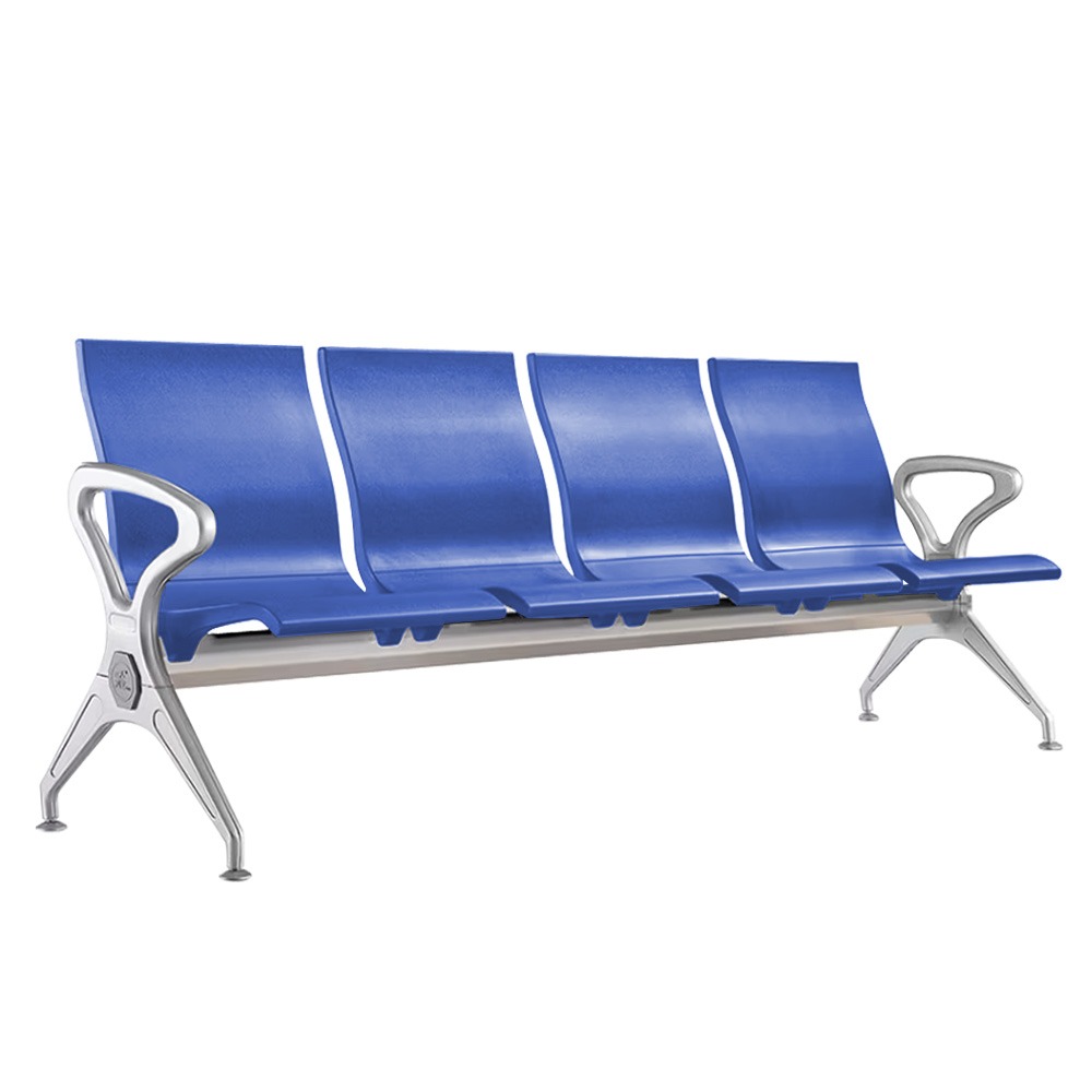 Ergodynamic 4-seater PU Gang Chair Heavy Duty, Airport Gang Chair ...