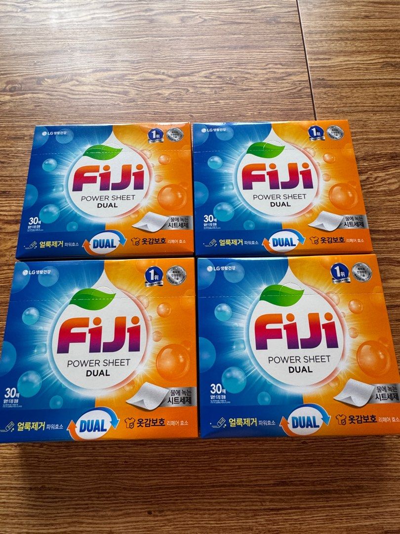 Fiji Power Laundry Sheets (50% off retail) made in Korea, Furniture ...
