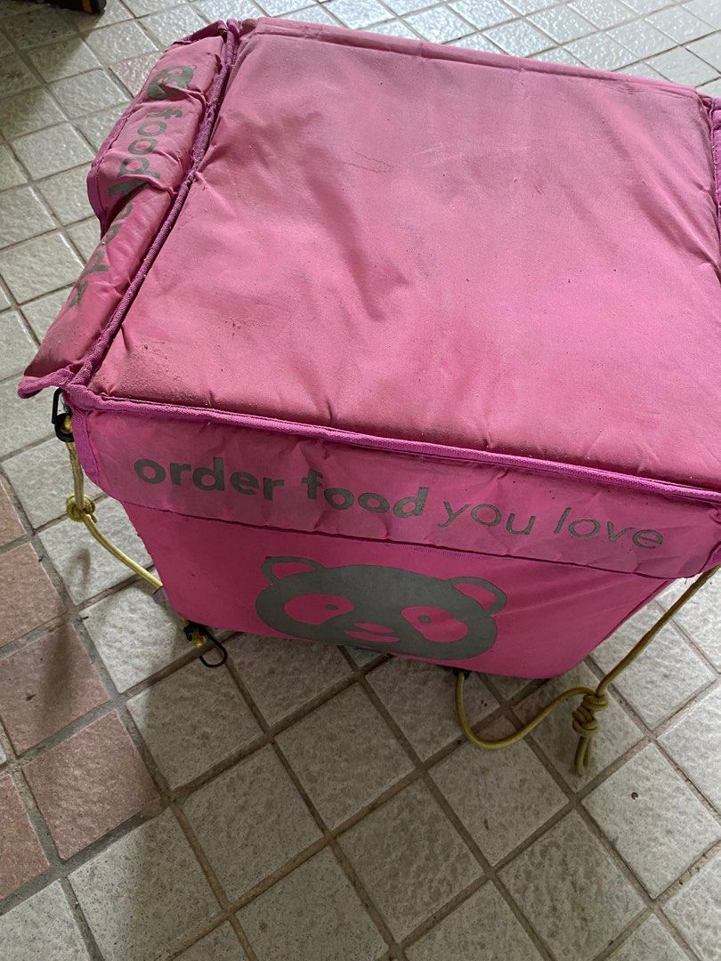 Foodpanda delivery bag, Auto Accessories on Carousell