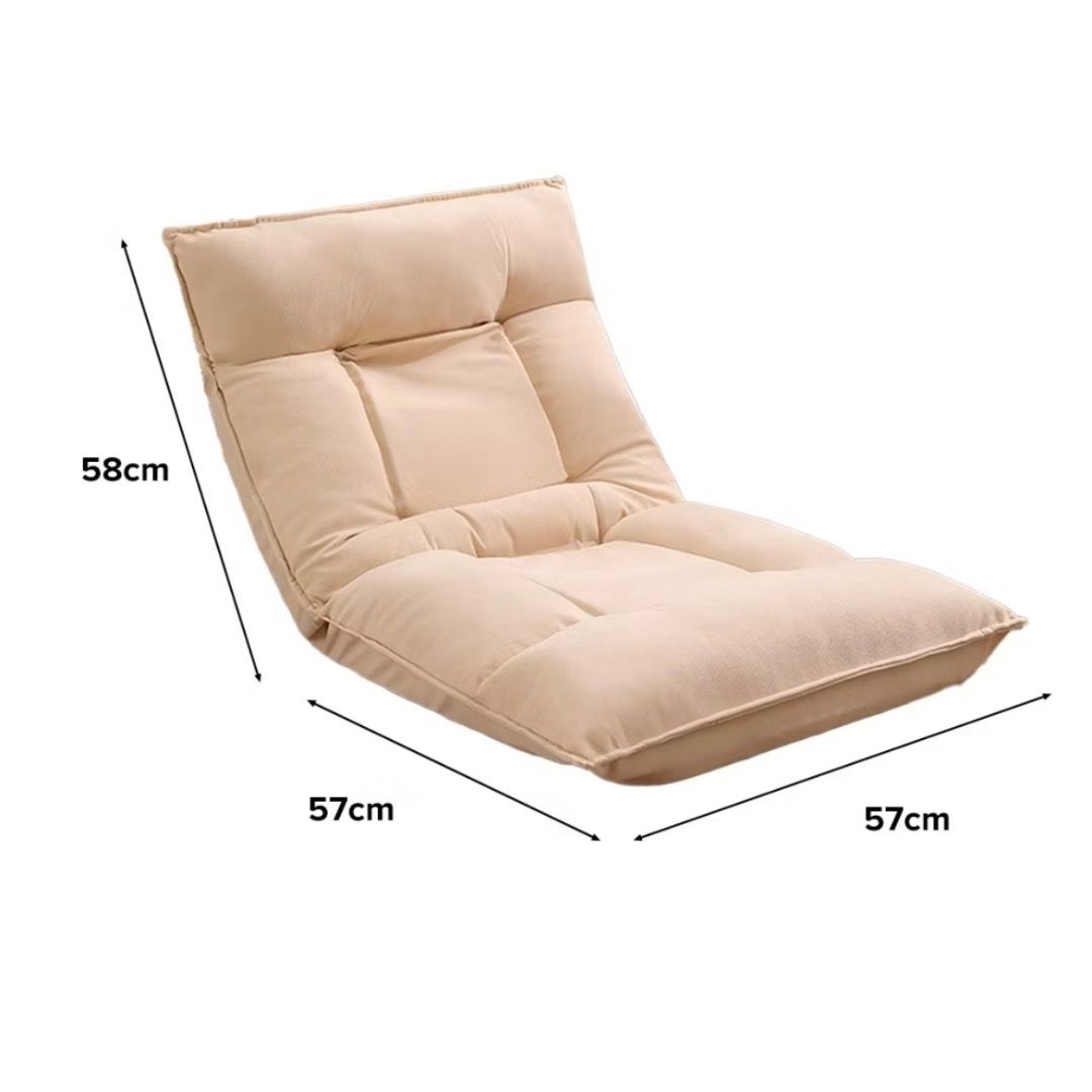 [FREE DELIVERY] Ergonomic Floor Lounge Chair | High Density Foam ...