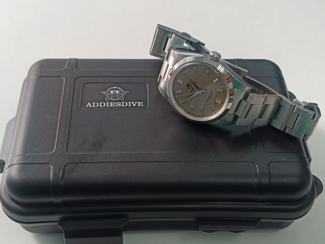 Fullset Addiesdive Desert Dial with Seiko VH31 movement, Men's Fashion ...