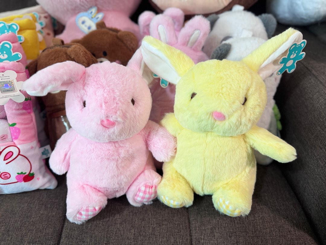 Fun Claw Rabbit Plushie, Hobbies & Toys, Toys & Games on Carousell