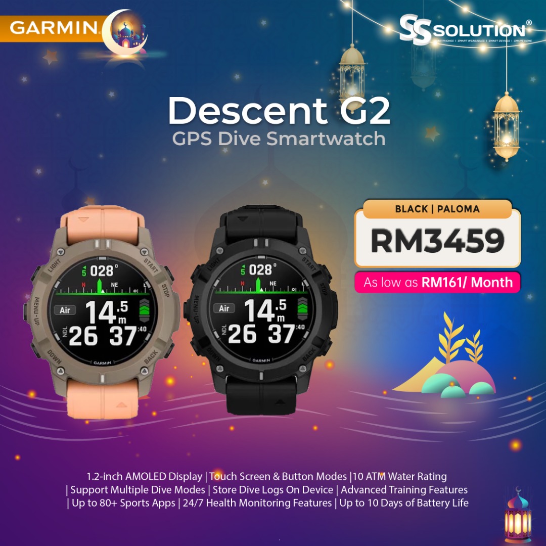 Garmin Descent G2 - GPS Dive Smartwatch, Mobile Phones & Gadgets ...