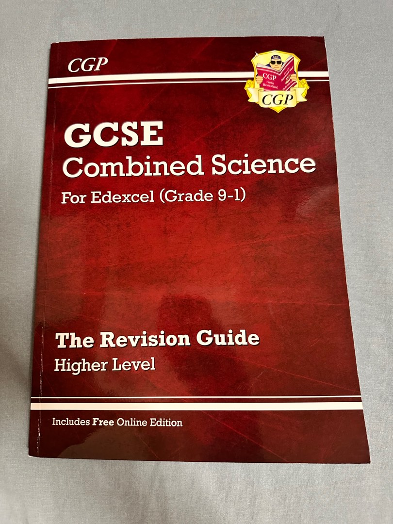 GCSE combined science for edexcel revision guide, 興趣及遊戲, 書本 & 文具, 教科書 - Carousell