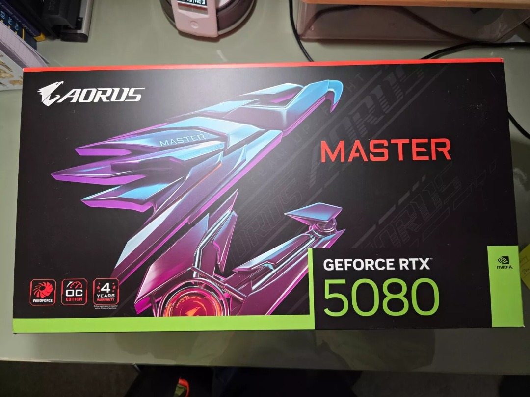 Gigabyte Aorus Master RTX 5080 16GB GDDR7 IN HAND BRAND NEW, Computers ...