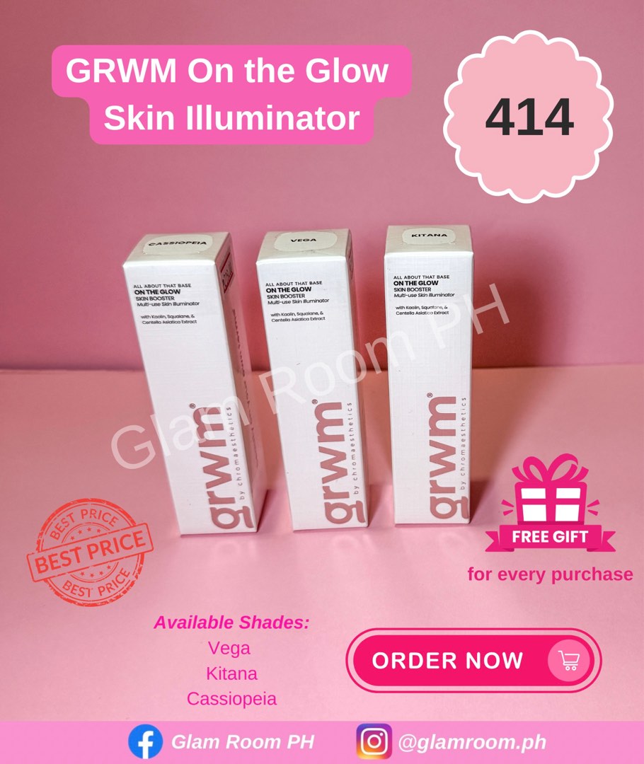 GRWM On The Glow Skin Illuminator, Beauty & Personal Care, Face, Makeup ...