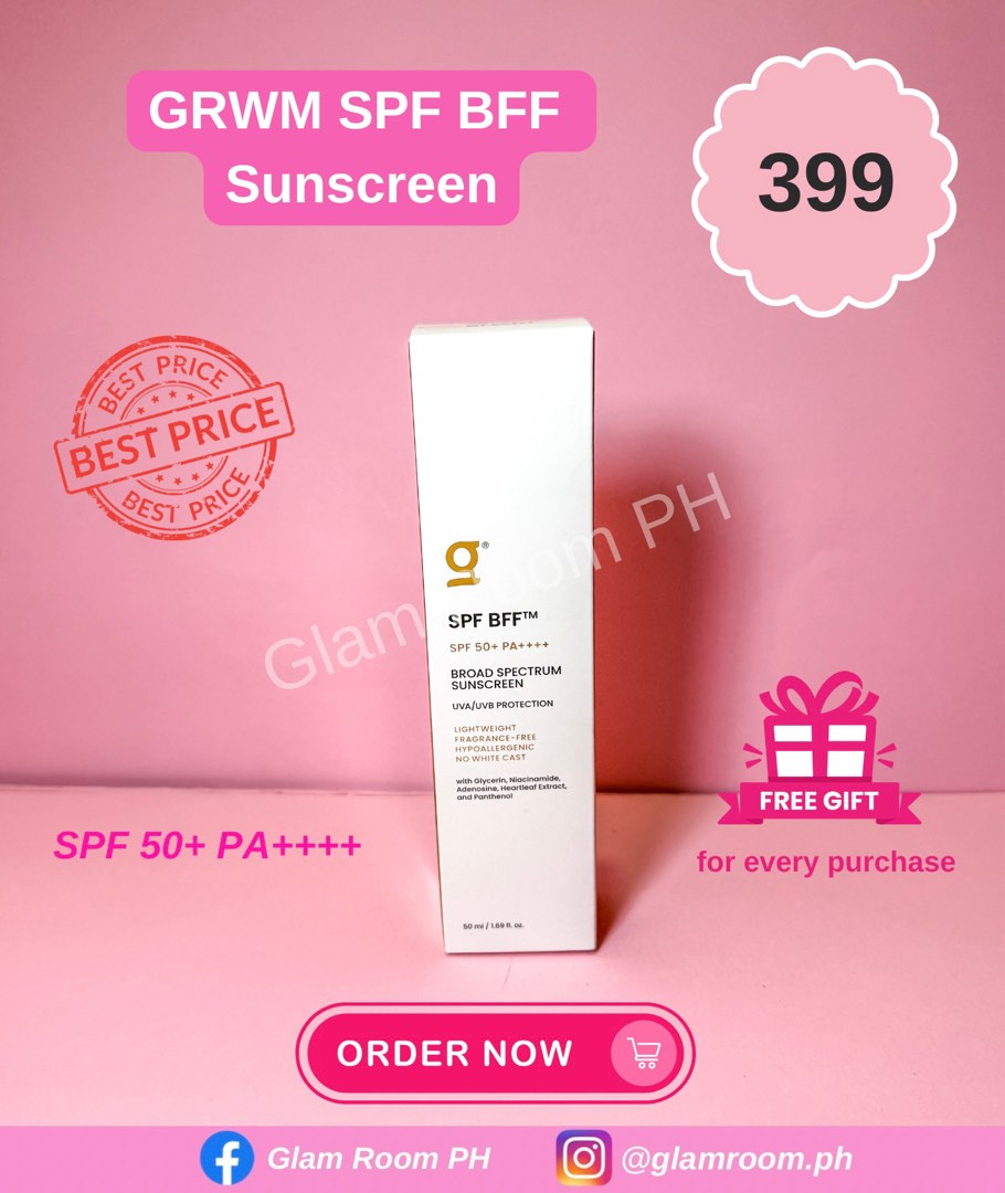 GRWM SPF BFF Sunscreen, Beauty & Personal Care, Face, Face Care on ...