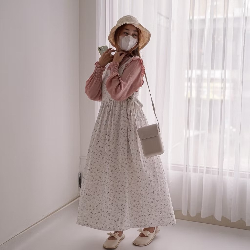 Hara Skirt Himari Midi Dress, Women's Fashion, Dresses & Sets, Dresses ...