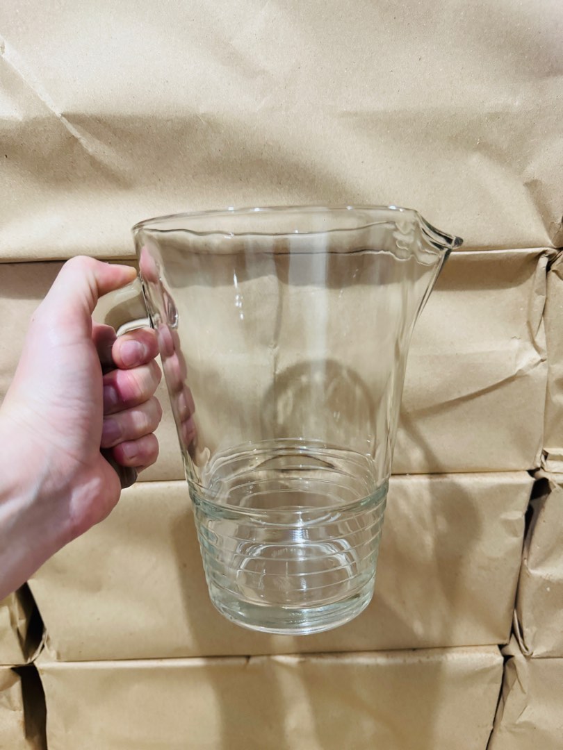 Heavy IKEA pitcher 1.2L Made in Italy (Preloved), Furniture & Home Living, Kitchenware ...