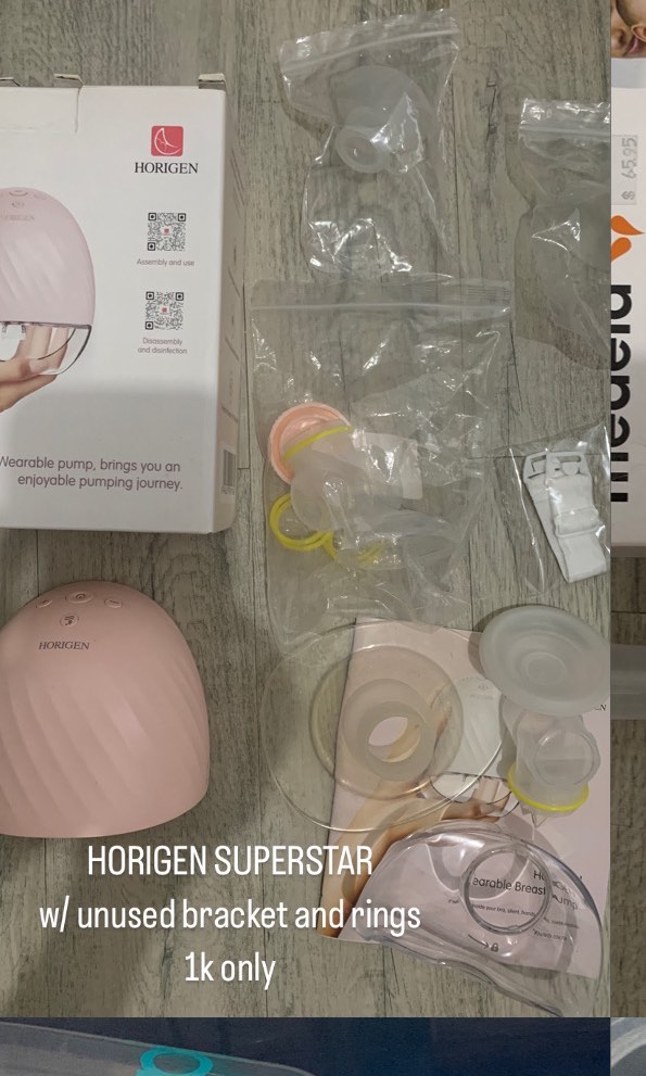 Horigen superstar wearable pump, Babies & Kids, Nursing & Feeding ...