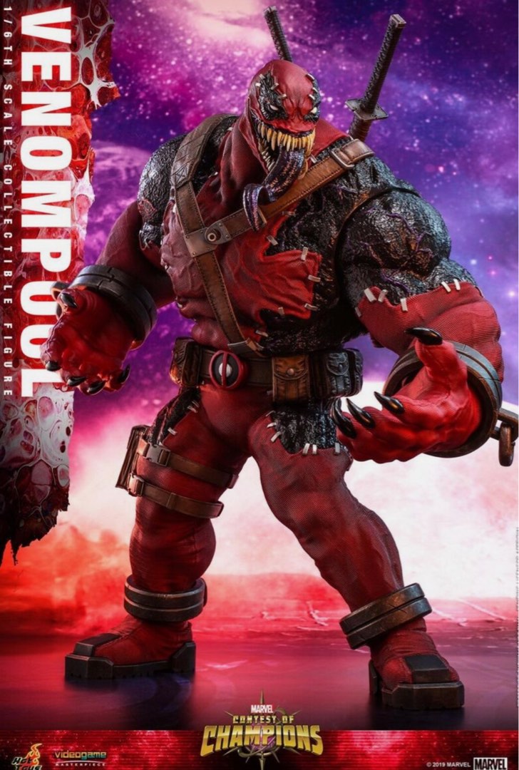 Hot toys Venompool Special Edition Figure , Hobbies & Toys, Toys & Games on Carousell