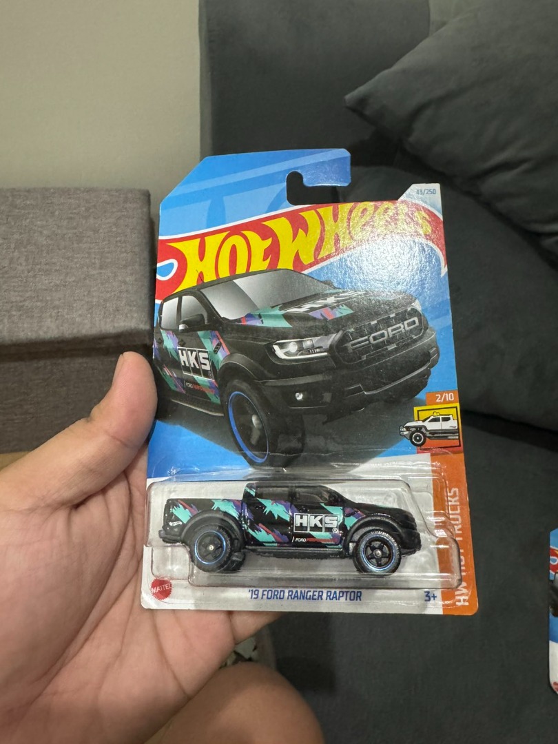 Hot Wheels 2019 Ford Ranger Raptor (HKS Spec) (Black), Hobbies & Toys ...