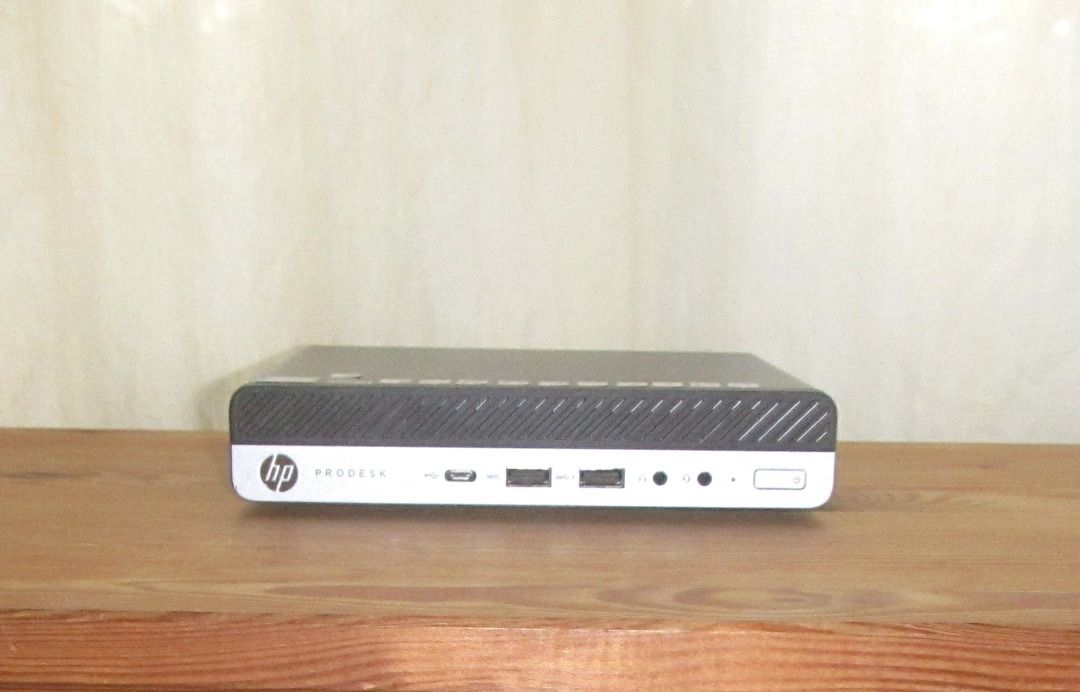 HP i5-7500t Prodesk 600 G3 Mini desktop PC, 8GB RAM, 256GB M.2 NVME SSD ...