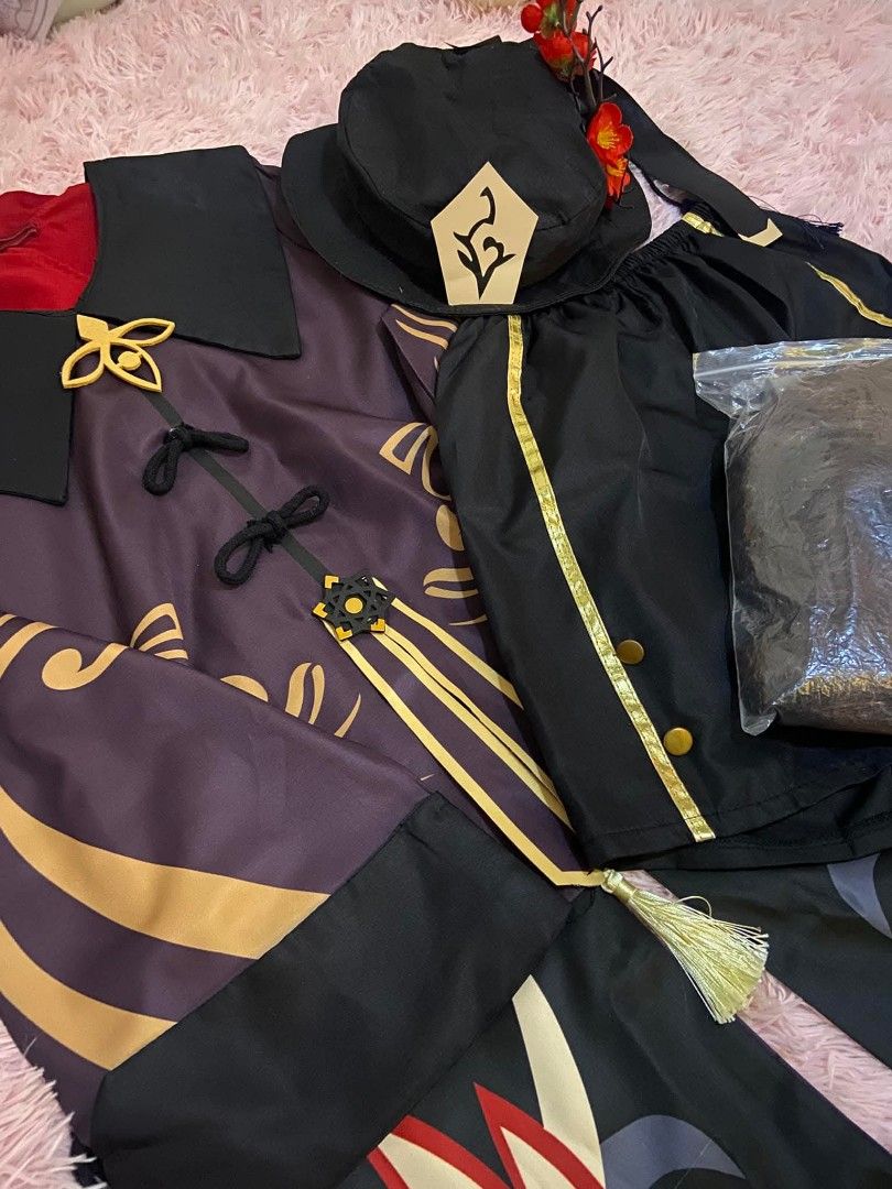 Hu Tao cosplay full set genshin impact, Women's Fashion, Dresses & Sets ...