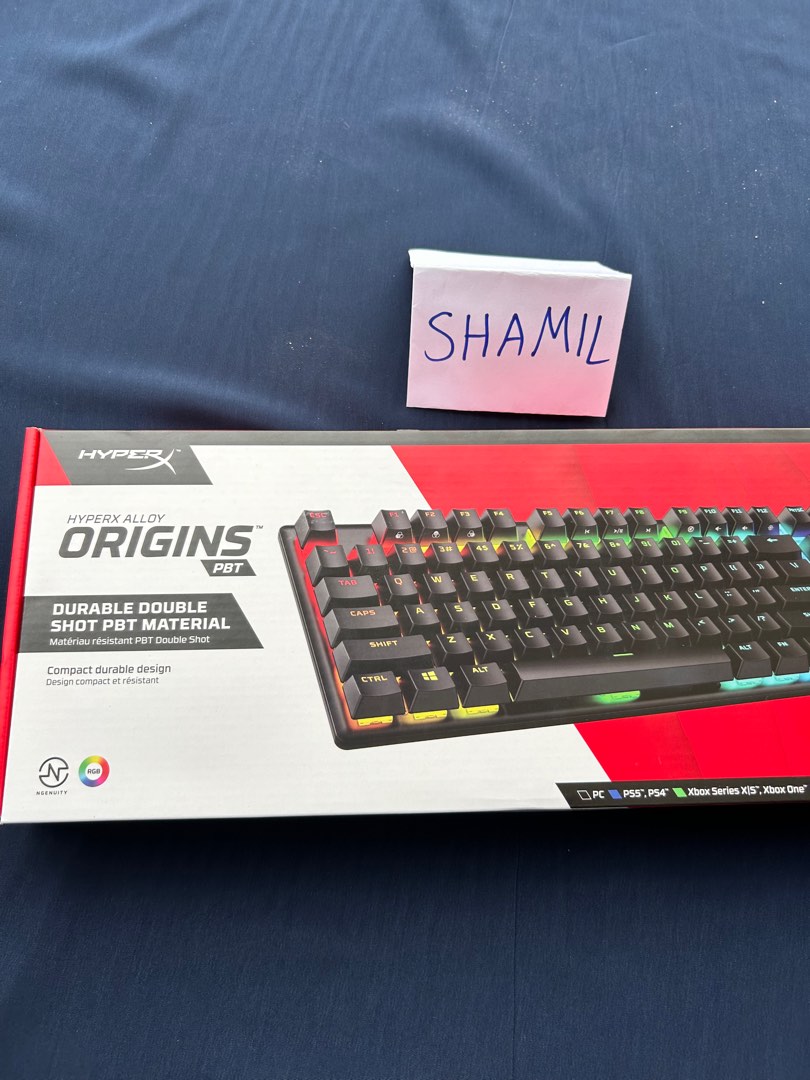 HyperX Alloy FPS Mechanical Keyboard Aqua switch, Computers & Tech ...