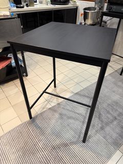 IKEA Sandsberg Black Table 110x67cm (Used), Furniture & Home Living ...