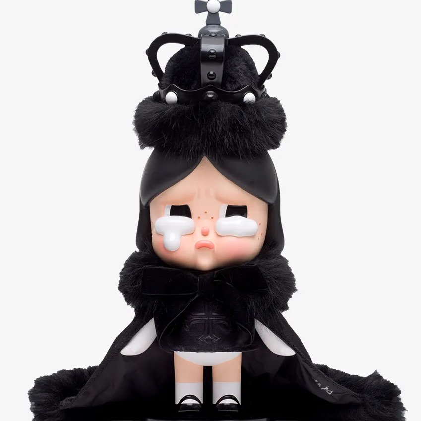 (Instock) Special Black Ed Mega Crybaby The Dark Queen - Pop mart ...
