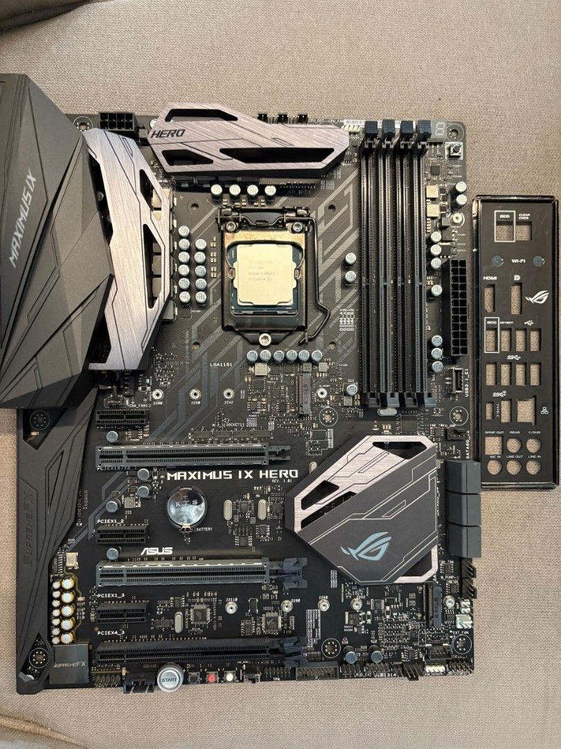 Intel processor i7-7700K with Asus ROG Motherboard NO BOX, Computers ...