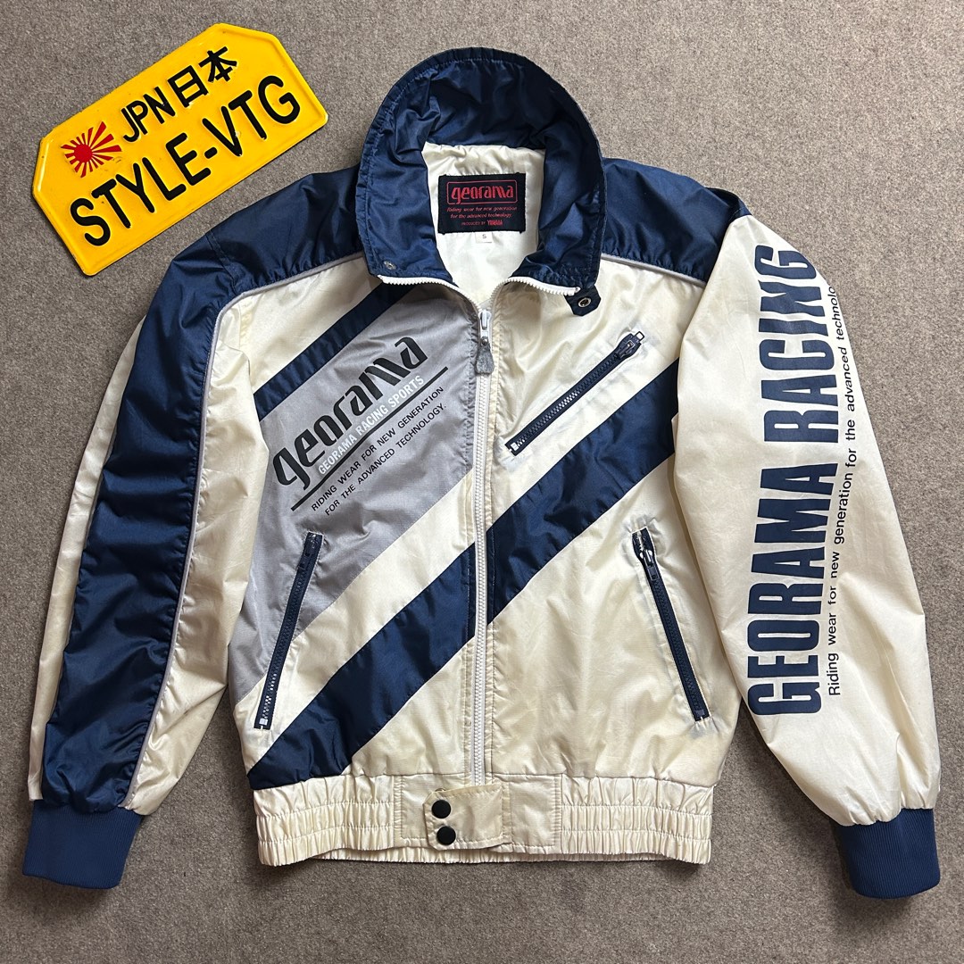 Jaket motor touring Georama Racing team by Yamaha motorcycle japan 90s ...