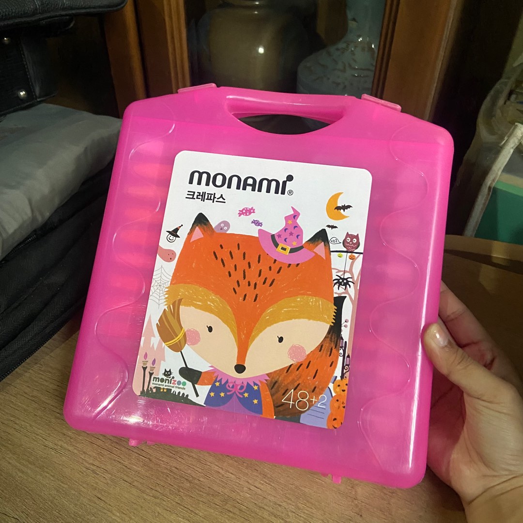 Japan MONAMI Crayons 50pcs Set, Hobbies & Toys, Stationary & Craft ...