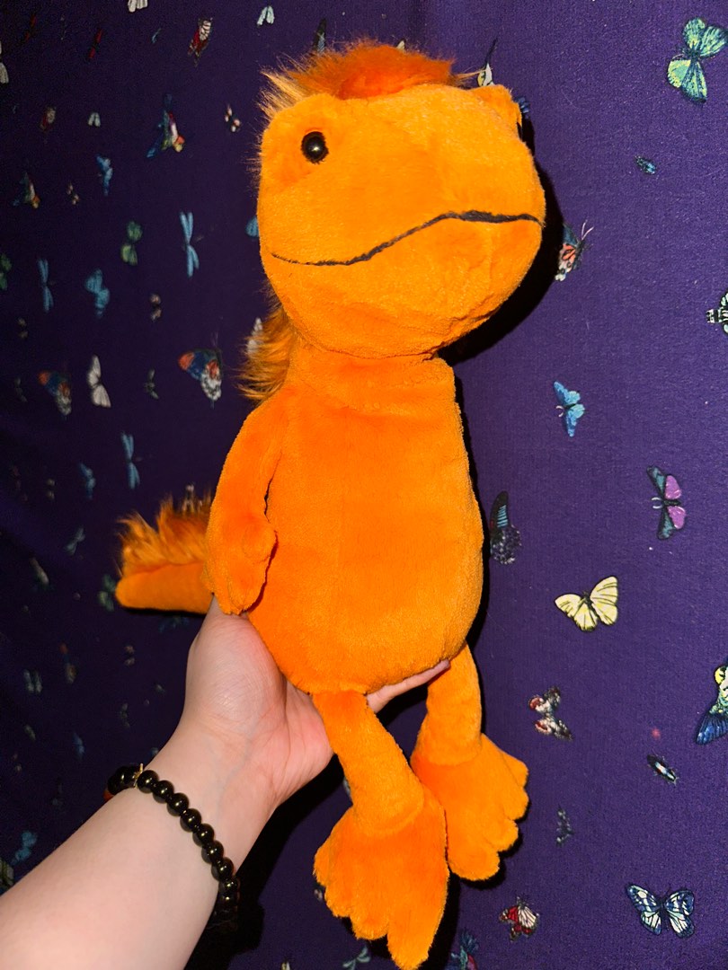 Jellycat Cruz Crested Newt, Hobbies & Toys, Toys & Games on Carousell