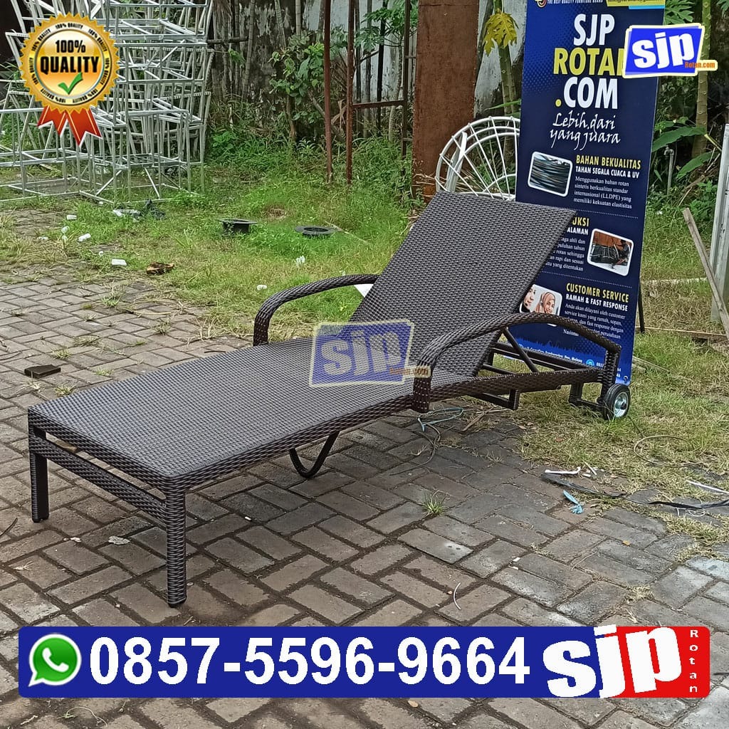 Jual Sunbed rotan, sunbed pool, Jual Sun Lounger Kursi kolam renang ...