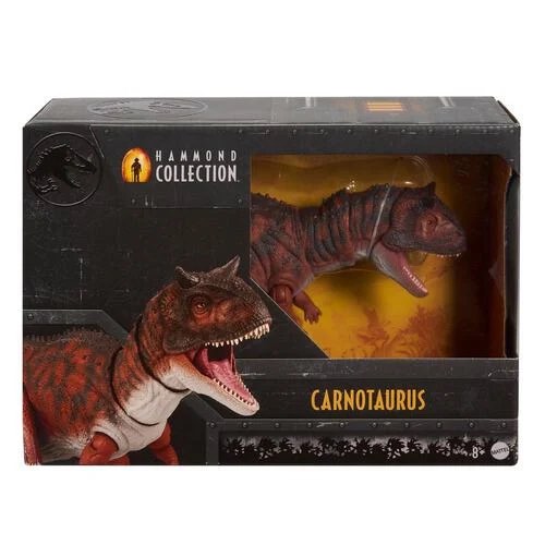 JURASSIC WORLD MATTEL CARNOTAURUS HAMMOND COLLECTION JURASSIC PARK ...