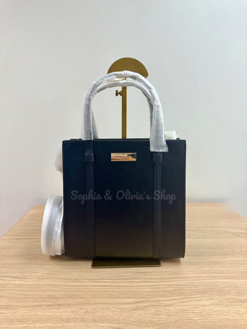 Kate Spade Kenzie Small Tote Crossbody Black, Luxury, Bags & Wallets on ...