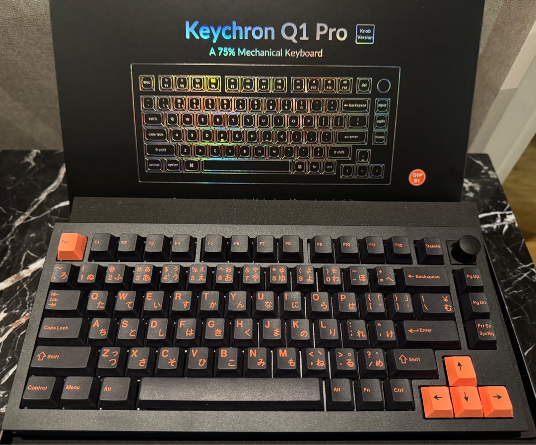 Keychron Q1 PRO - FULLY MODDED BLK, Computers & Tech, Parts ...