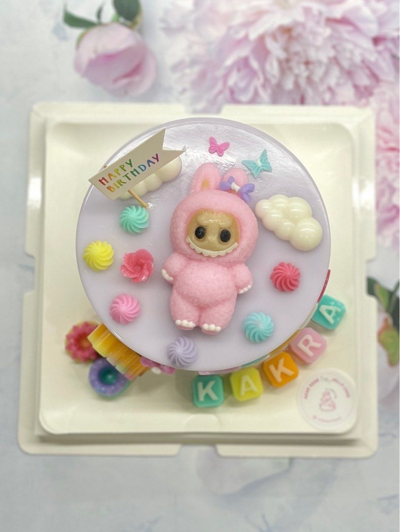 Labubu Cake | Labubu Agar Jelly Cake | Labubu, Food & Drinks, Homemade ...