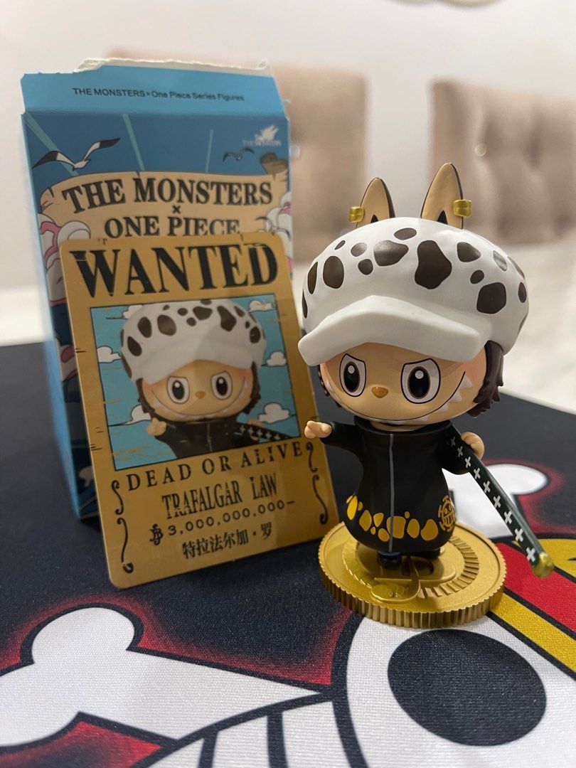 Labubu One Piece - Trafalgar Law, Hobbies & Toys, Toys & Games on Carousell