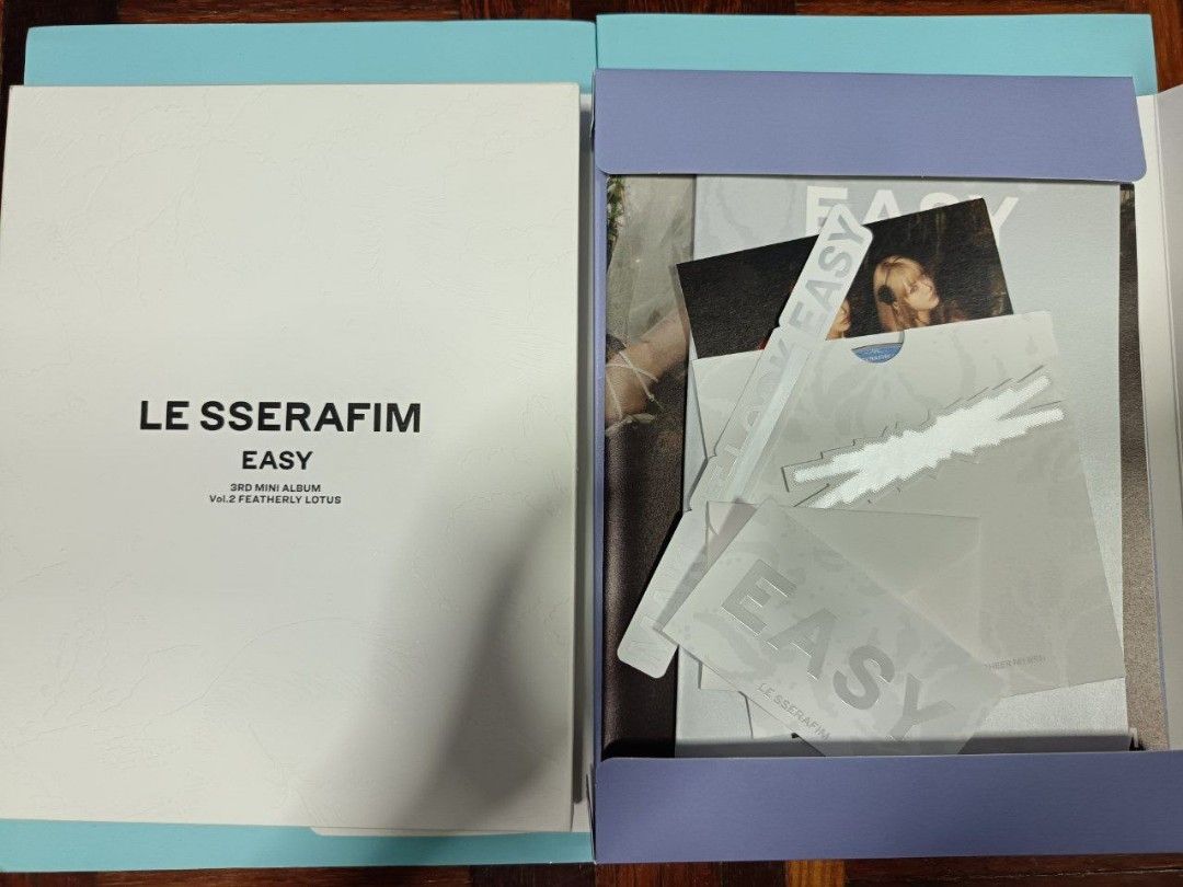 LE SSERAFIM EASY ALBUM, Hobbies & Toys, Collectibles & Memorabilia, K ...