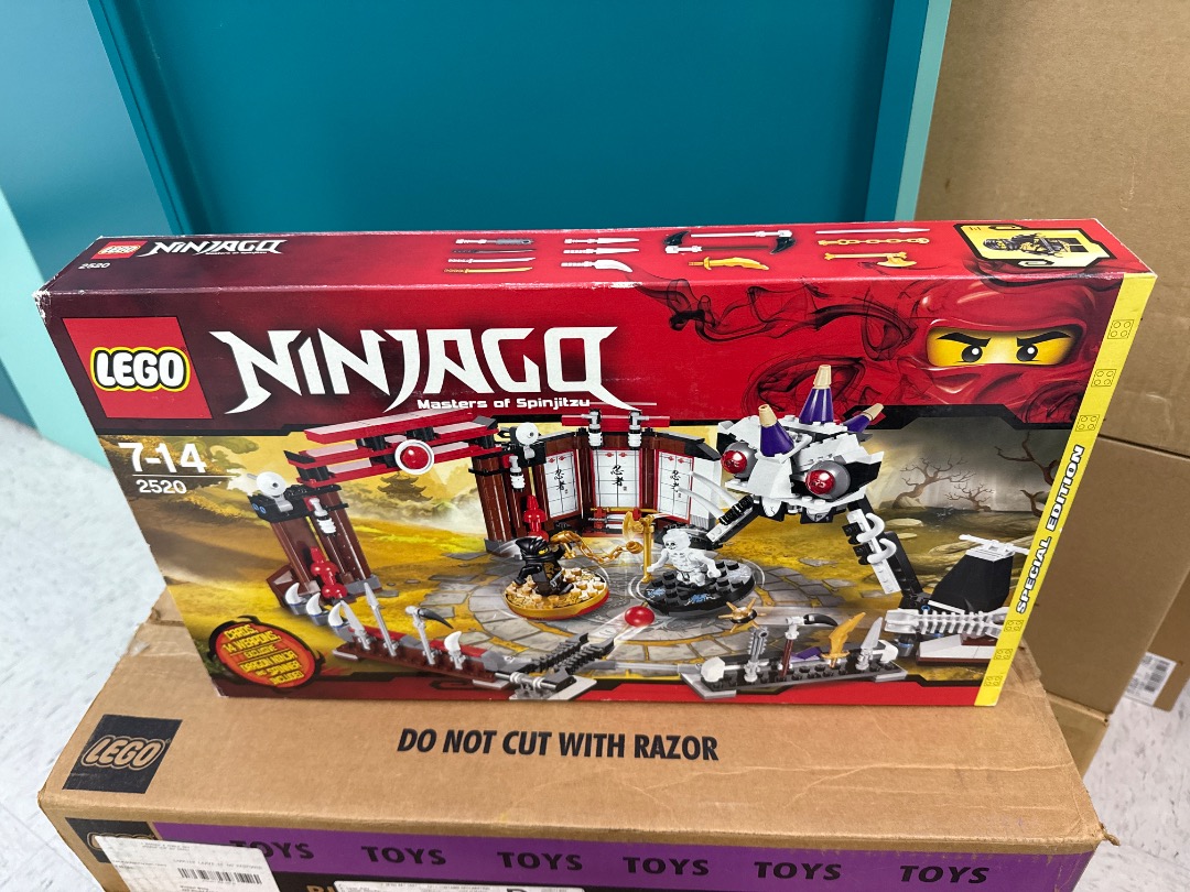 Lego 2520-Battle Arena-The Golden Weapons-Ninjago, 興趣及遊戲, 玩具 & 遊戲類 ...