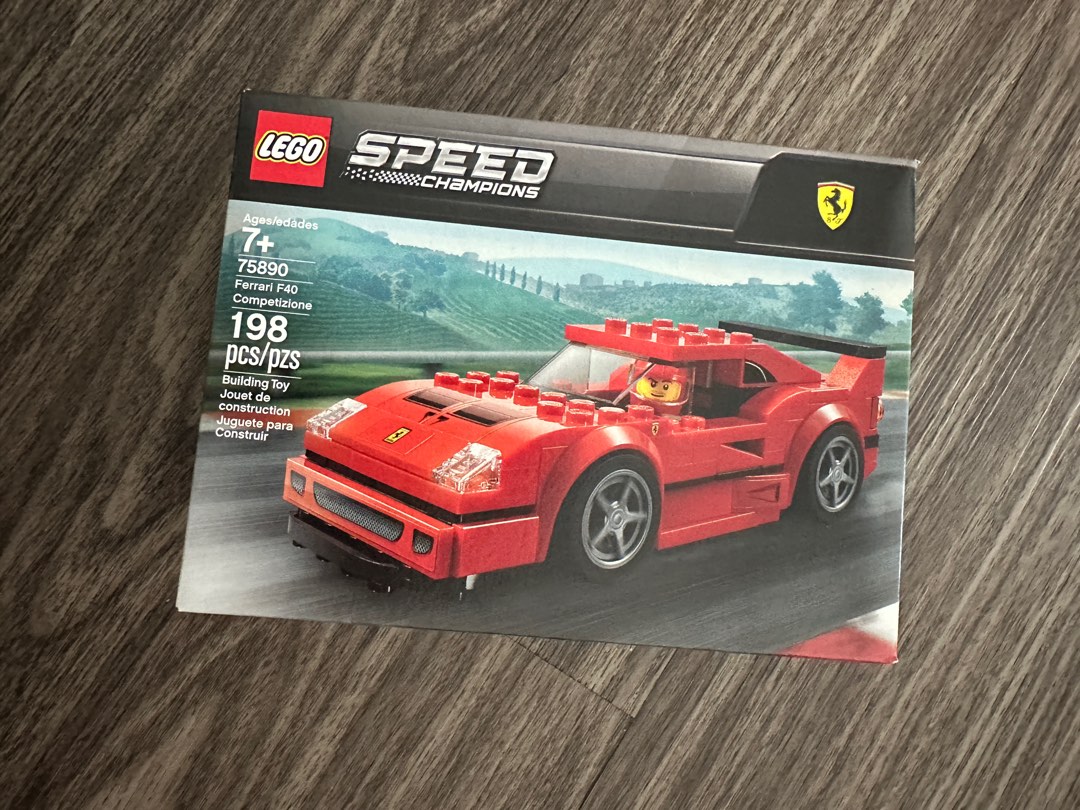 LEGO 75890 Speed Champions Ferrari F40 Competizione, Hobbies & Toys ...