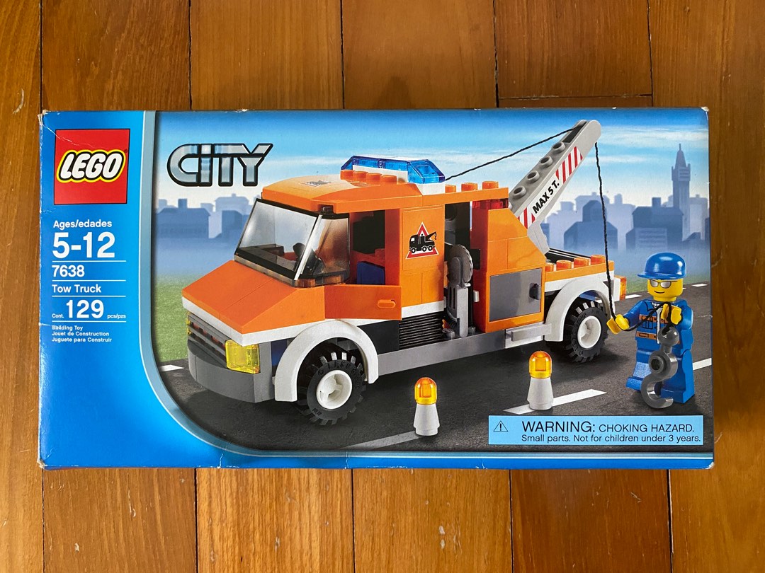 Lego City Tow Truck (7638), Hobbies & Toys, Toys & Games on Carousell