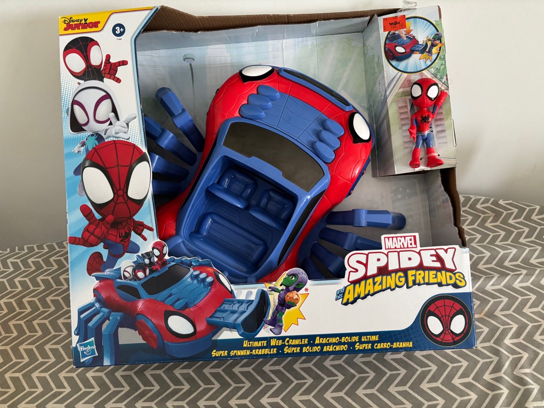 Marvel Spidey and His Amazing Friends Ultimate Web-Crawler, Spidey ...